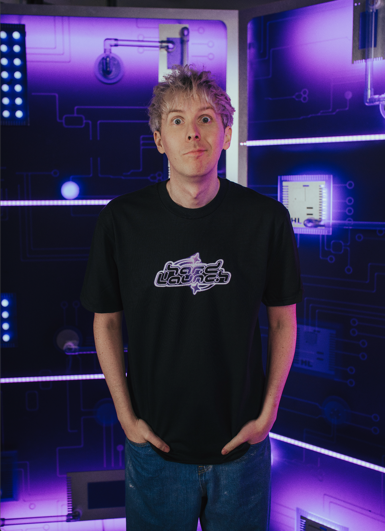 HARD LAUNCH Tee – Dan & Phil Shop